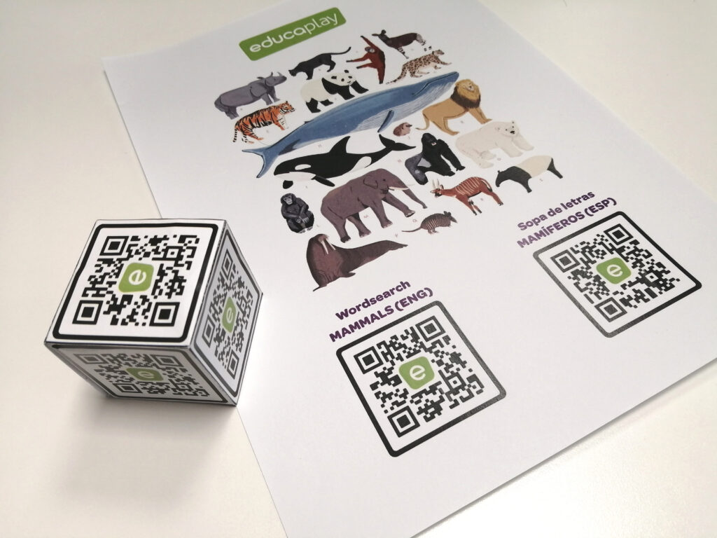 How to use QR codes instead of links to share Educaplay games - Educaplay